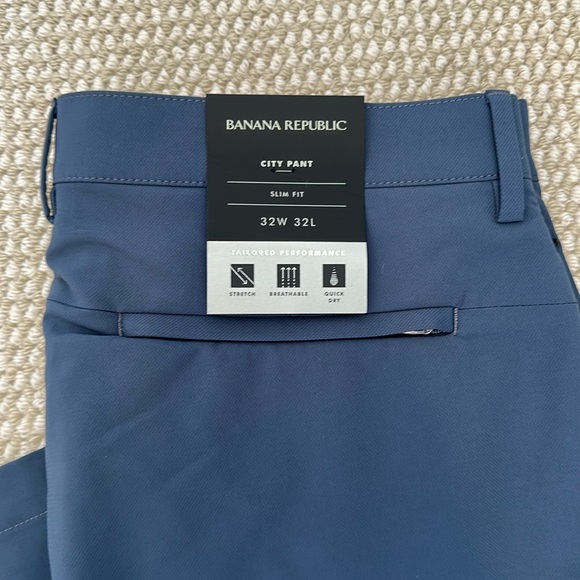 Banana Republic | Pants | Nwt Banana Republic Mens City Pant Slim Fit ...